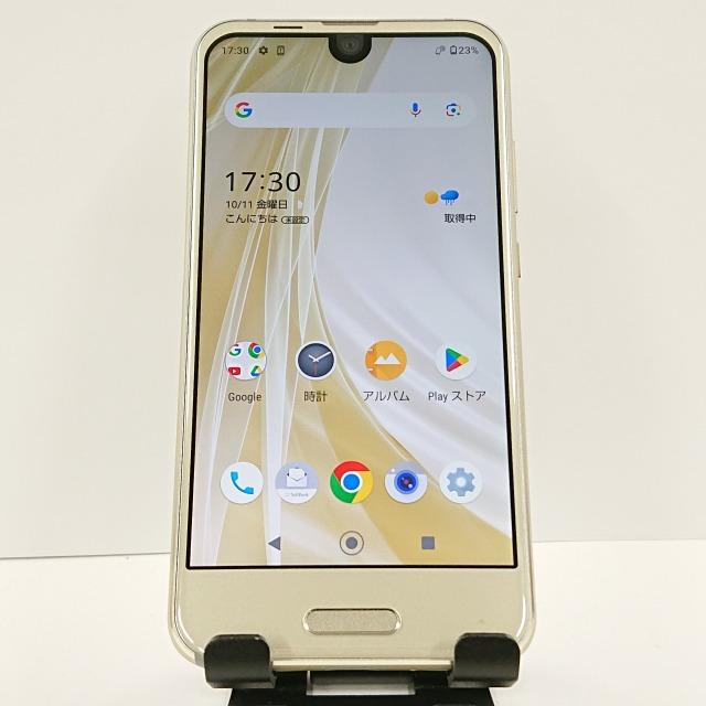 AQUOS R compact 701SH SoftBank ダイヤモンドイエロー 送料無料 即決 本体 c07714 : アークマーケット ...