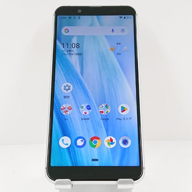 AQUOS sense3 basic SHV48 au シルバー 送料無料 即決 本体 c11201 : アークマーケット モバイル - 通販 - Yahoo!ショッピング
