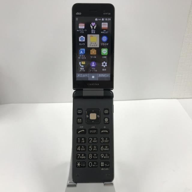 GRATINA KYF39 au ブラック 本体 n05789 : アークマーケット モバイル - 通販 - Yahoo!ショッピング