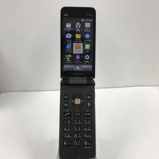 GRATINA KYF39 au ブラック 本体 n05798【中古】 : アークマーケット モバイル - 通販 - Yahoo!ショッピング