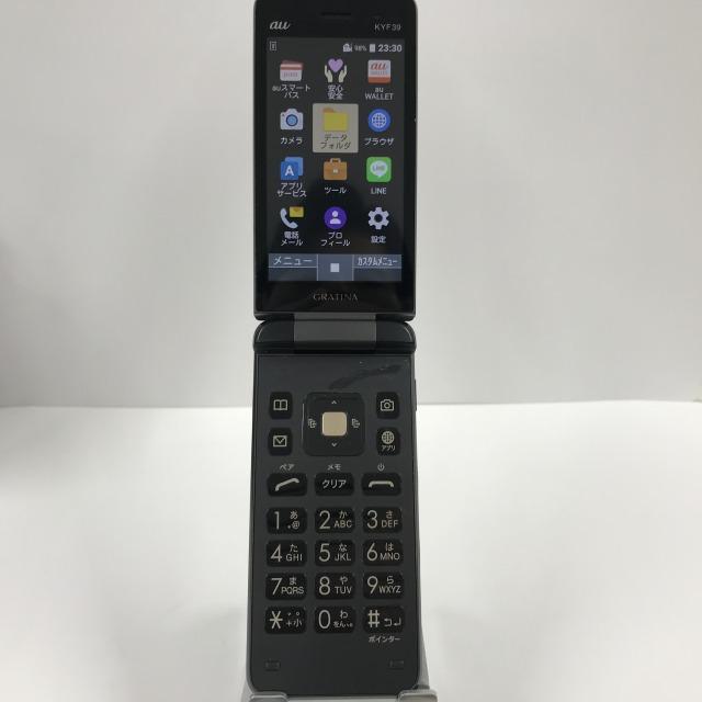 GRATINA KYF39 au ブラック 本体 n05799【中古】 : アークマーケット モバイル - 通販 - Yahoo!ショッピング