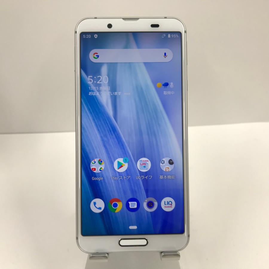 AQUOS sense3 SHV45 UQ シルバー 本体 n05815 : アークマーケット モバイル - 通販 - Yahoo!ショッピング
