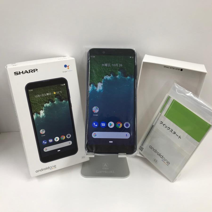 Android One S5 S5-SH Y!mobile ダークブルー 本体 n05943 : アークマーケット モバイル - 通販 - Yahoo!ショッピング