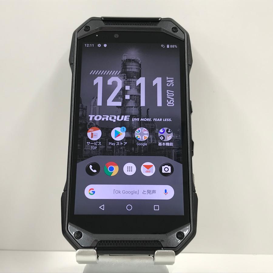 TORQUE G04 KYV46 au ブラック 本体 n06092 : アークマーケット モバイル - 通販 - Yahoo!ショッピング