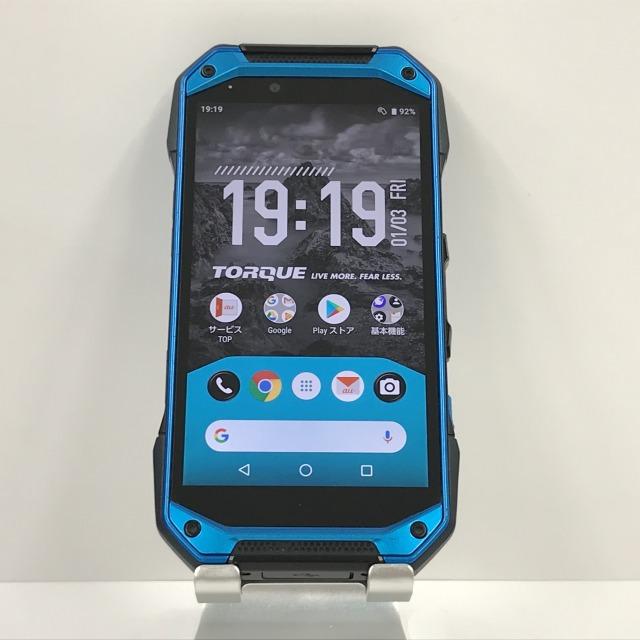 TORQUE G04 KYV46 au ブルー 本体 n06095 : アークマーケット モバイル - 通販 - Yahoo!ショッピング