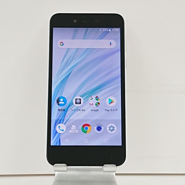 AQUOS sense basic 702SH SoftBank ホワイト 送料無料 即決 本体 n07830 : アークマーケット モバイル ...