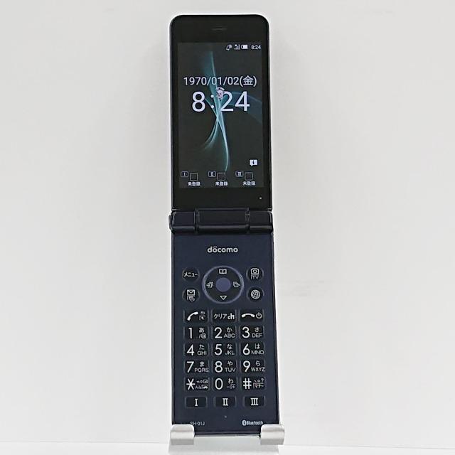 AQUOS ケータイ SH-01J docomo ブルー 送料無料 即決 本体 n07936 : アークマーケット モバイル - 通販 ...