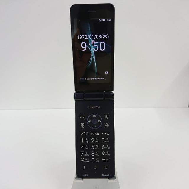 AQUOS ケータイ SH-01J docomo ブルーブラック 送料無料 即決 本体 n08363 : アークマーケット モバイル - 通販 ...