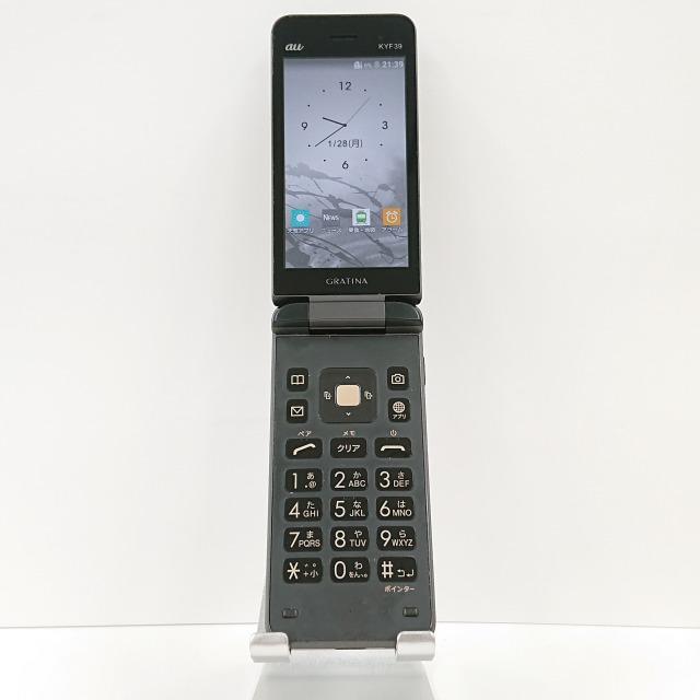 GRATINA KYF39 au ブラック 送料無料 即決 本体 n08606 : アークマーケット モバイル - 通販 - Yahoo!ショッピング
