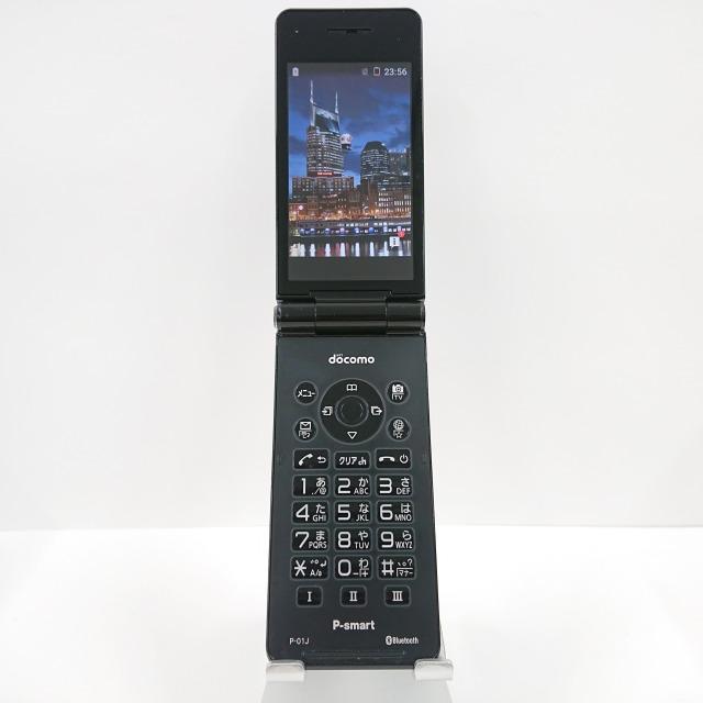 P-smart ケータイ P-01J docomo ブラック 送料無料 即決 本体 n09152 : アークマーケット モバイル - 通販 ...