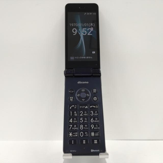 AQUOS ケータイ SH-01J docomo ブルーブラック 送料無料 即決 本体 n09680 : アークマーケット モバイル - 通販 ...