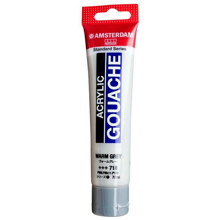 アムステルダム アクリリックガッシュ 70ml #718 ウォームグレー : アークオアシス 2号館 ヤフーショップ - 通販 - Yahoo!ショッピング