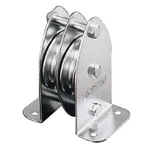 固定ブロック タテ型 2車 50mm フジワラ K50-7 : 大工道具・金物の専門通販アルデ - 通販 - Yahoo!ショッピング