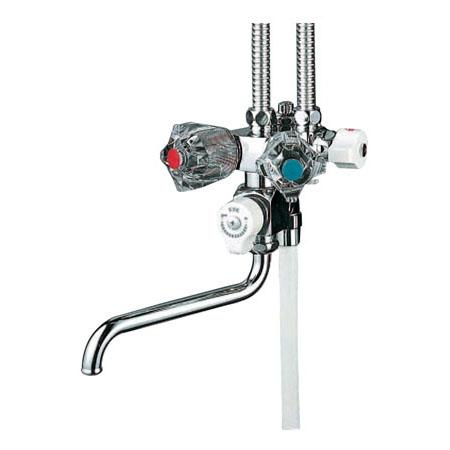 ソーラー2ハンドルシャワー 専用形 ※取寄品 KVK KF52NC :5301-4952490040188:大工道具・金物の専門通販アルデ - 通販 - Yahoo!ショッピング