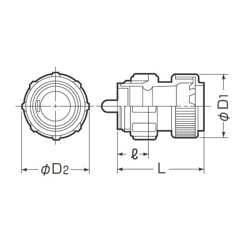 コネクタ PF管28用 グレー(10個価格) 取寄品 未来工業(MIRAI) FPK-28YH :6216-fpk-28yhx10:大工道具・金物の専門通販アルデ - 通販 - Yahoo ...