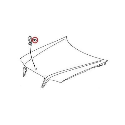 メルセデスベンツ純正部品 フードマスコット スターエンブレム 2108800186 : Areyss eDivision - 通販 ...