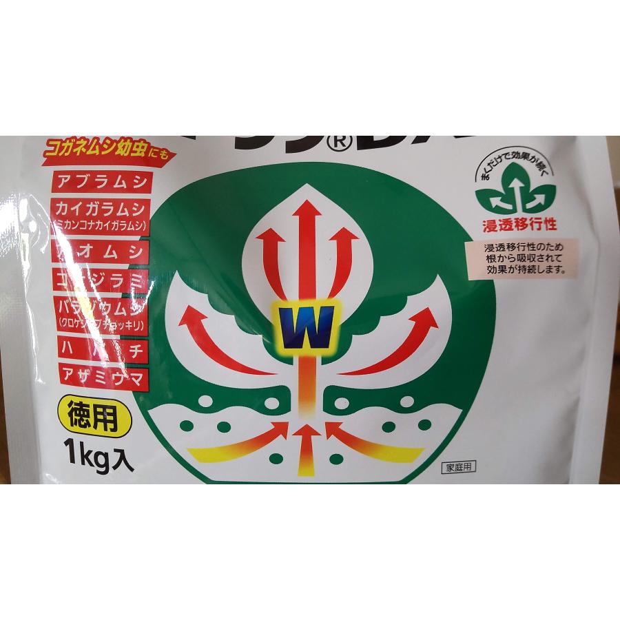 1kg ×4袋セット オルトランDX粒剤 送料無料 オルトラン dx 住友 有効期限1年以上 : きのくに種苗店 - 通販 - Yahoo!ショッピング