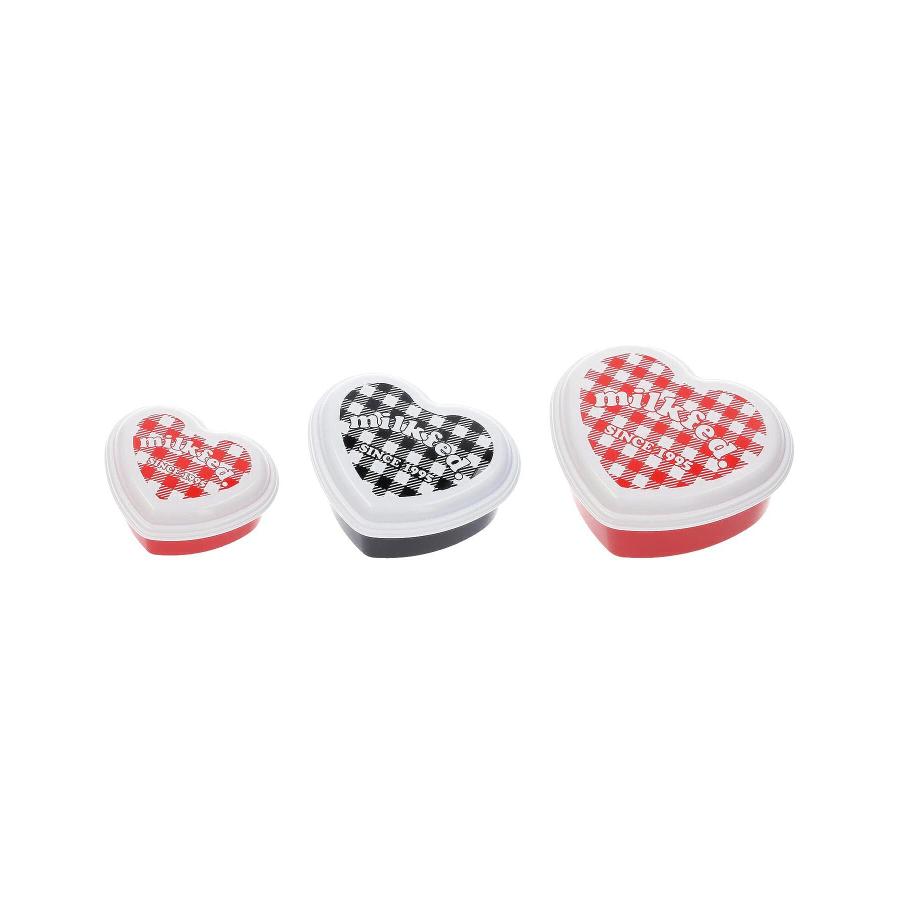 弁当箱 ミルクフェド MILKFED ランチボックス GINGHAM FOOD CONTAINER SET 103241054008 タッパー ...