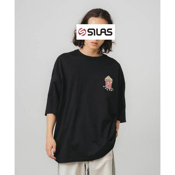 SILAS tシャツ Tシャツ サイラス POPCORN PRINT WIDE SS TEE 半袖 110231011005 メンズ レディース : ARIEL MILKFED. - 通販 ...