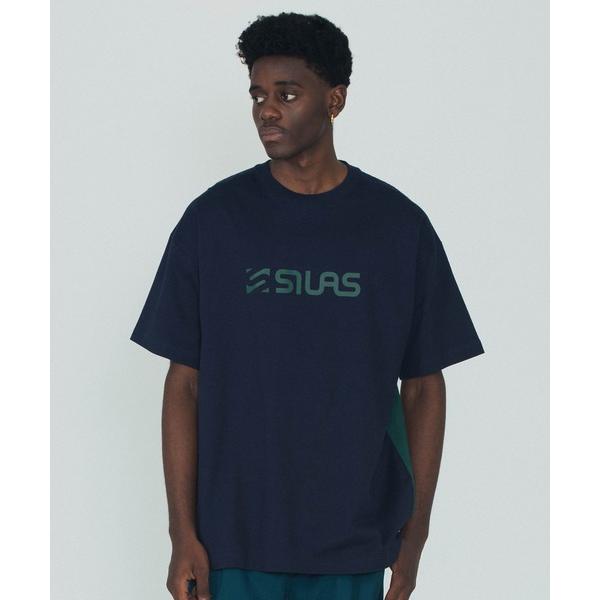 SILAS tシャツ Tシャツ サイラス BICOLOR SS TEE メンズ レディース 黒 紺 白 : ARIEL MILKFED. - 通販 - Yahoo!ショッピング