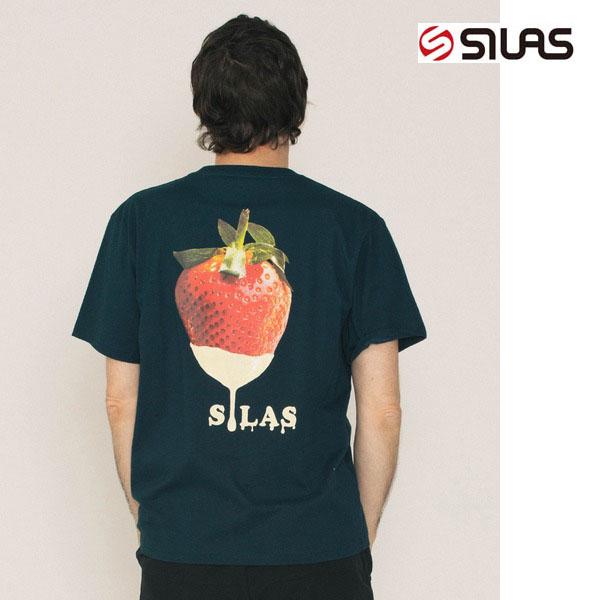 SILAS tシャツ Tシャツ サイラス STRAWBERRY SS TEE 110242011016 メンズ レディース 黒 ブラック : ARIEL MILKFED. - 通販 ...