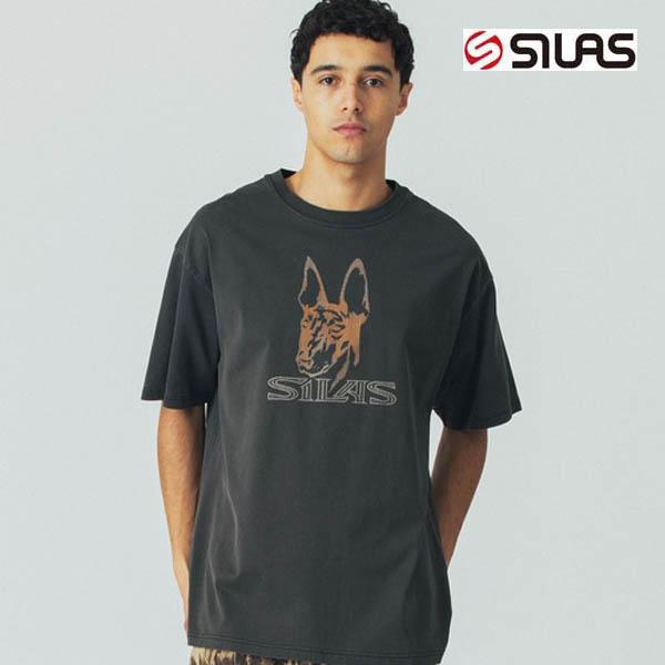 SILAS tシャツ Tシャツ サイラス MANCHESTER TERRIER SS TEE 犬 ドッグ メンズ レディース 黒 ブラック 緑 : ARIEL MILKFED. - 通販 ...