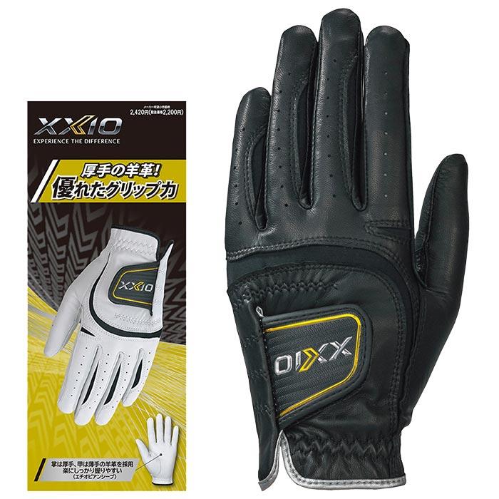 XXIO 2024年モデル ダンロップ ゼクシオ メンズ 羊革 ゴルフグローブ GGG-X019 ブラック 有賀園 ゴルフ : 有賀園ゴルフ ...