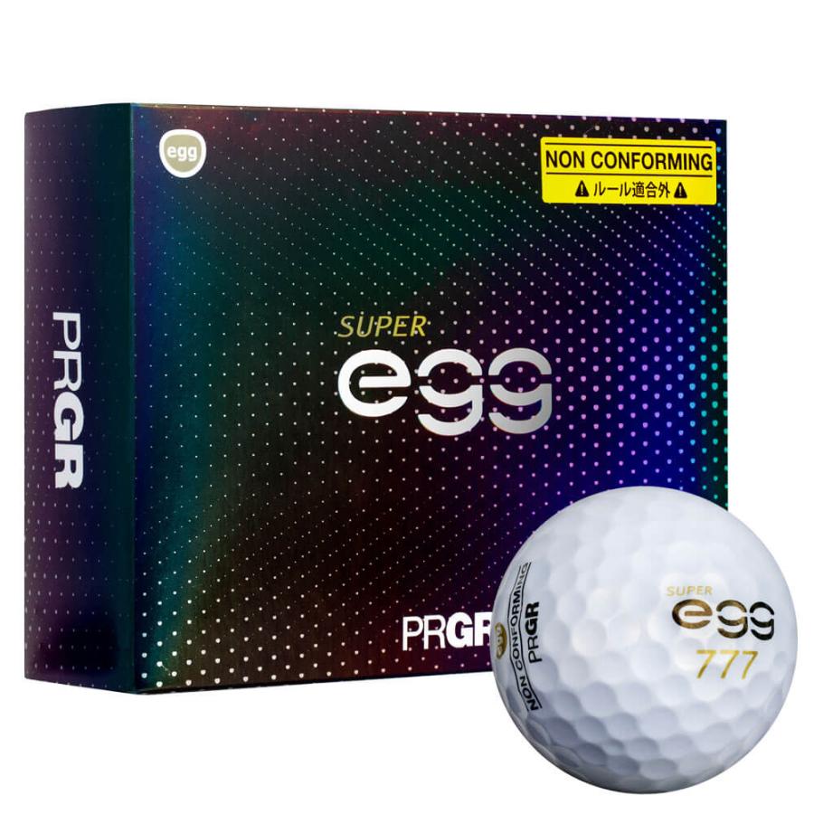 egg PRGR プロギア SUPER スーパーエッグ ゴルフボール （ルール適合外） 1ダース（12球入り） : 有賀園ゴルフモール A-NET - 通販 - Yahoo!ショッピング
