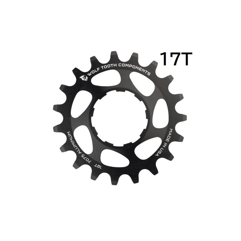 Wolf Tooth ウルフトゥース Aluminum Singlespeed Cog 17T フリーホイール コグ 自転車 ゆうパケット ...