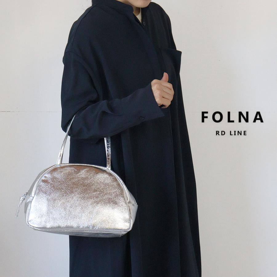 Folna ボストンバッグ(M) シルバー メタリック FOLNA フォルナ RD(ラフ＆デイリー)牛革 ホイルレザー 083339 : かばんと財布の店アリスタ - 通販 - Yahoo ...