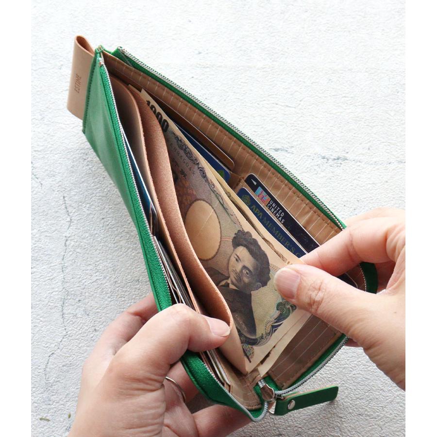 長財布 L字ファスナー ESTINE エスティーヌ ロジカル 牛革 本革 レザー 日本製 1075863 動画あり : 1075863 : かばんと財布の店アリスタ - 通販 - Yahoo ...