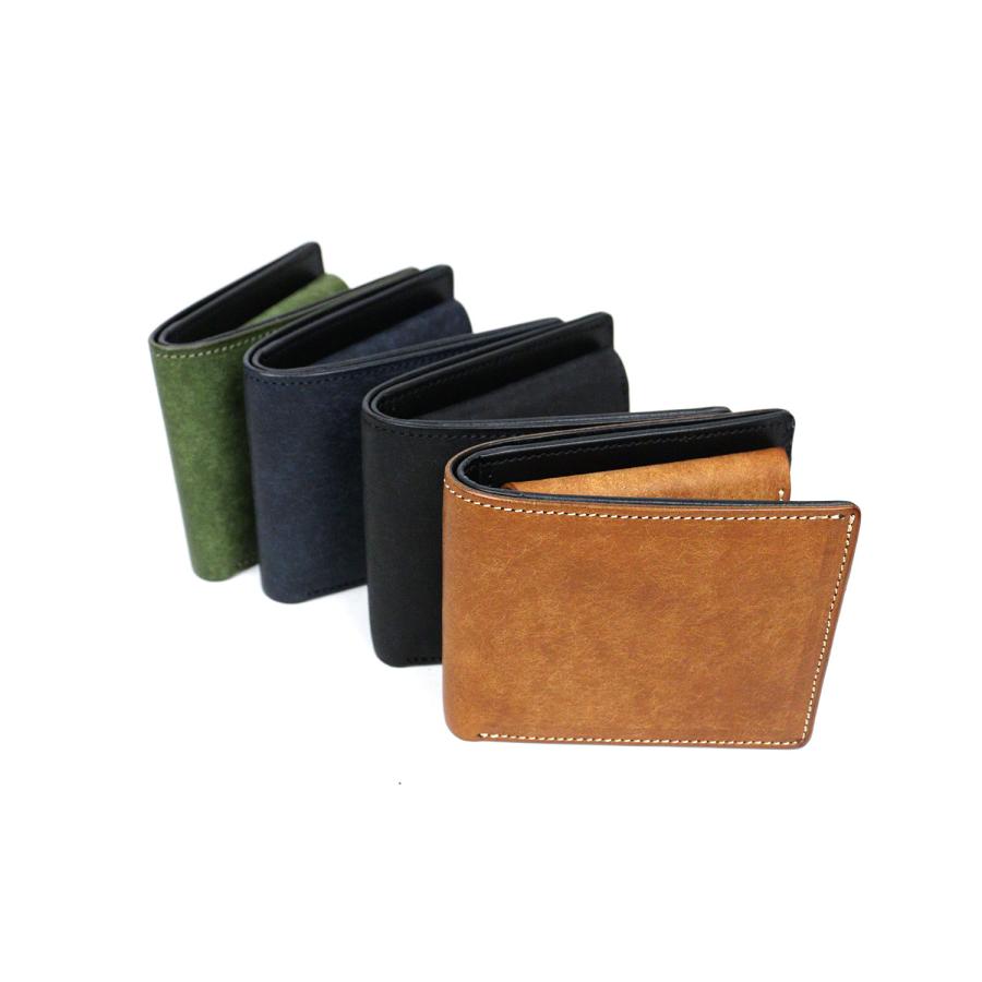 二つ折り財布 着脱式コインケース プエブロレザー イタリアンヌバックレザー Cramp(クランプ) 本革 日本製 国産 CR-601 : cr-601 : かばんと財布の店アリスタ - 通販 ...