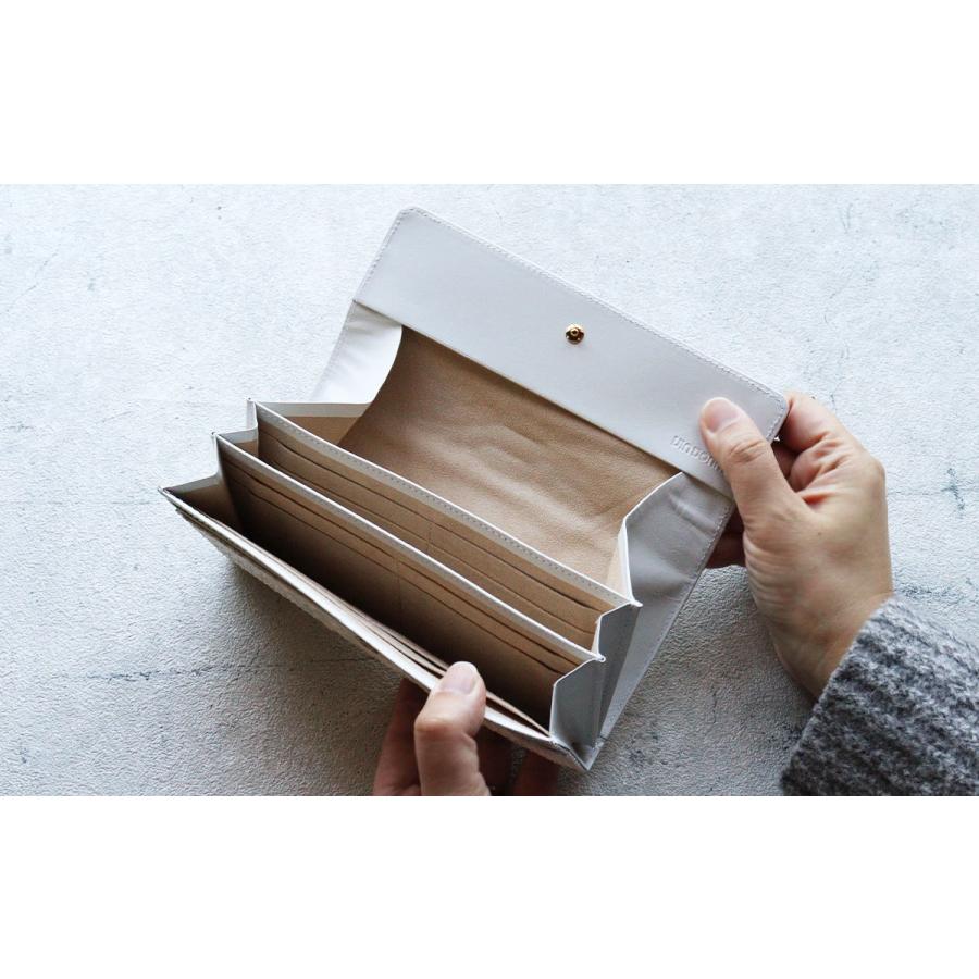 長財布 かぶせ VIADOAN ドアン Branpython ブランパイソン ギャルソン ボックス型小銭入れ 蛇革 ダイヤモンドパイソン 日本製 レディース 457 動画あり : かばんと財布 ...