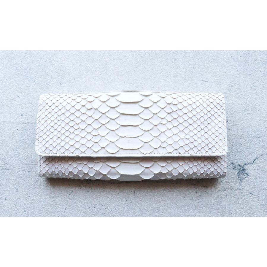 長財布 かぶせ VIADOAN ドアン Branpython ブランパイソン ギャルソン ボックス型小銭入れ 蛇革 ダイヤモンドパイソン 日本製 レディース 457 動画あり : かばんと財布 ...