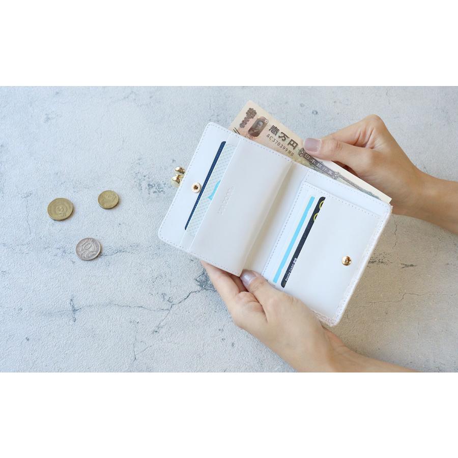 VIADOAN（ヴィアドアン） 二つ折り財布 がま口小銭入れ ドアン Bran python ブランパイソン 蛇革 ダイヤモンドパイソン 日本製 レディース 461 : かばんと財布の店 ...