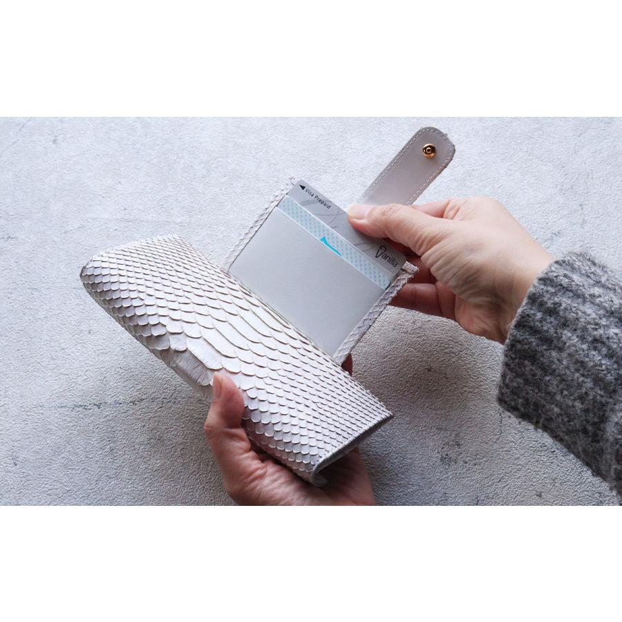 薄マチ長財布 VIA DOAN ドアン Bran python ブランパイソン 財布 スリムでコンパクト 蛇革 ダイヤモンドパイソン 日本製 レディース 462 動画あり : かばんと財布の店 ...