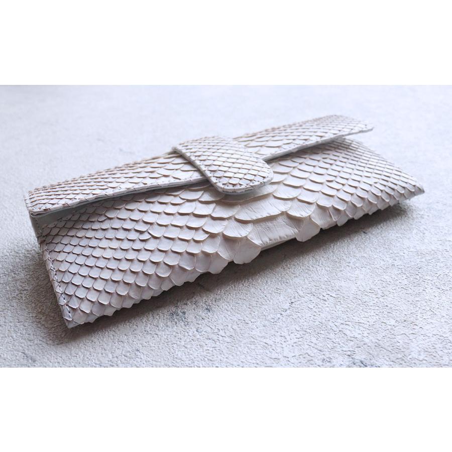 薄マチ長財布 VIA DOAN ドアン Bran python ブランパイソン 財布 スリムでコンパクト 蛇革 ダイヤモンドパイソン 日本製 レディース 462 動画あり : かばんと財布の店 ...