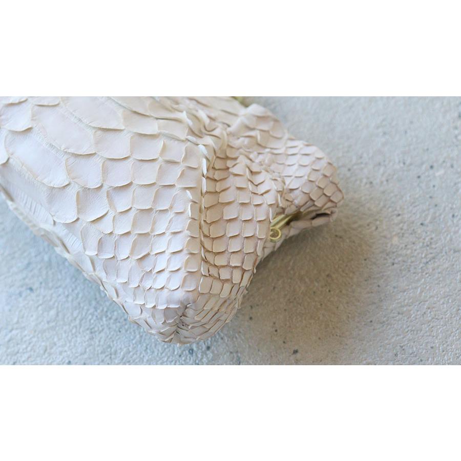 VIADOAN がま口小銭入れ 大きめ VIA DOAN ヴィアドアン Bran python ブランパイソン ミニ財布 ヘビ革 ダイヤモンドパイソン 日本製 レディース 465 動画あり ...