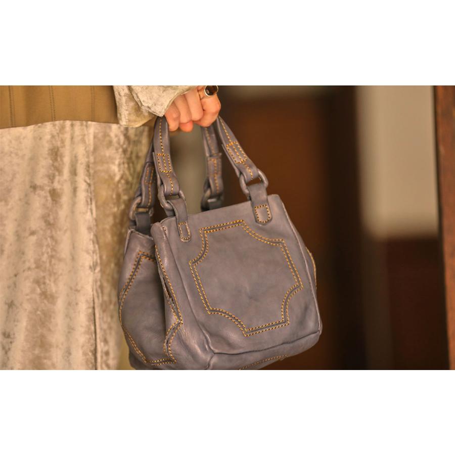 トートバッグ クラフトサイコロトート ミニトート robita ロビタ 小さめ バッグ マチあり かわいい 本革 牛革 レディース KH-008 : kh-008 : かばんと財布の店アリスタ ...