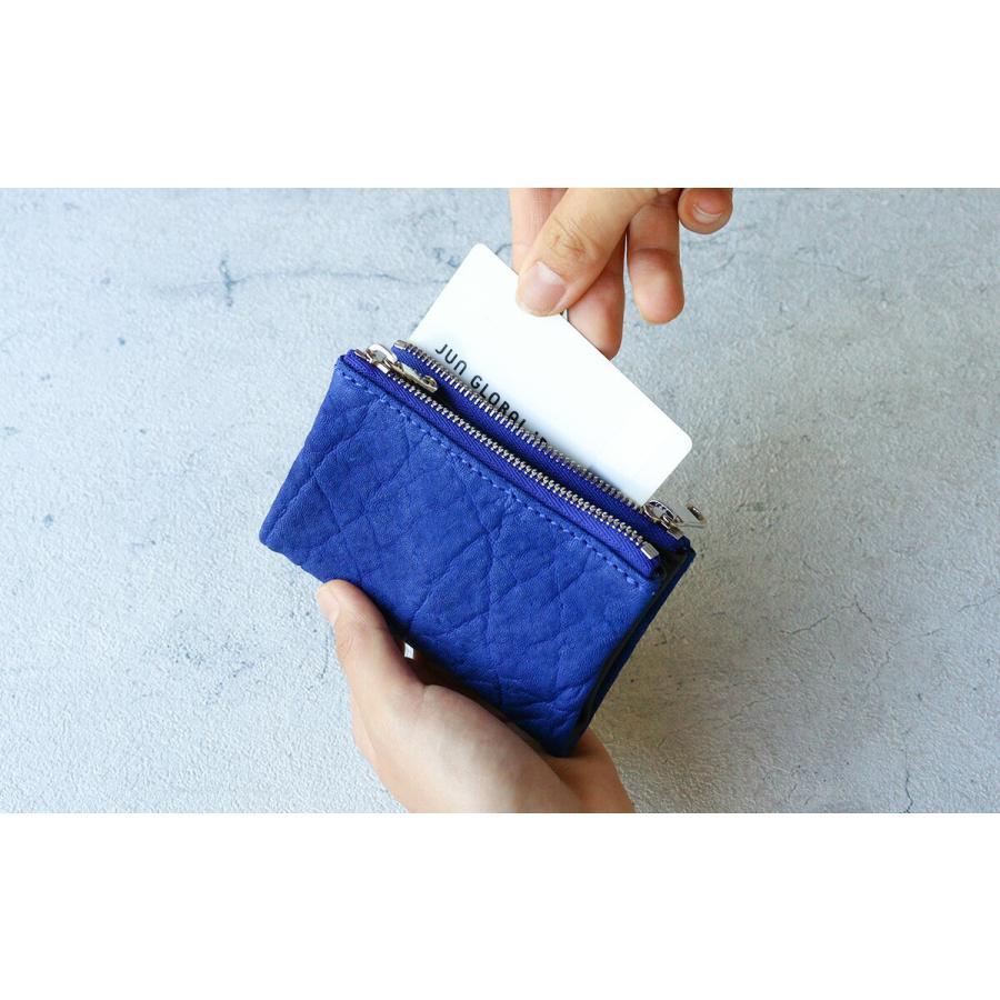 象革 ZOO ズー エレファントレザー メンズ キーケース 二つ折り財布 zkc-032 ワラビーキーケース5 ロイヤルブルー 動画あり : かばんと財布の店アリスタ - 通販 - Yahoo ...