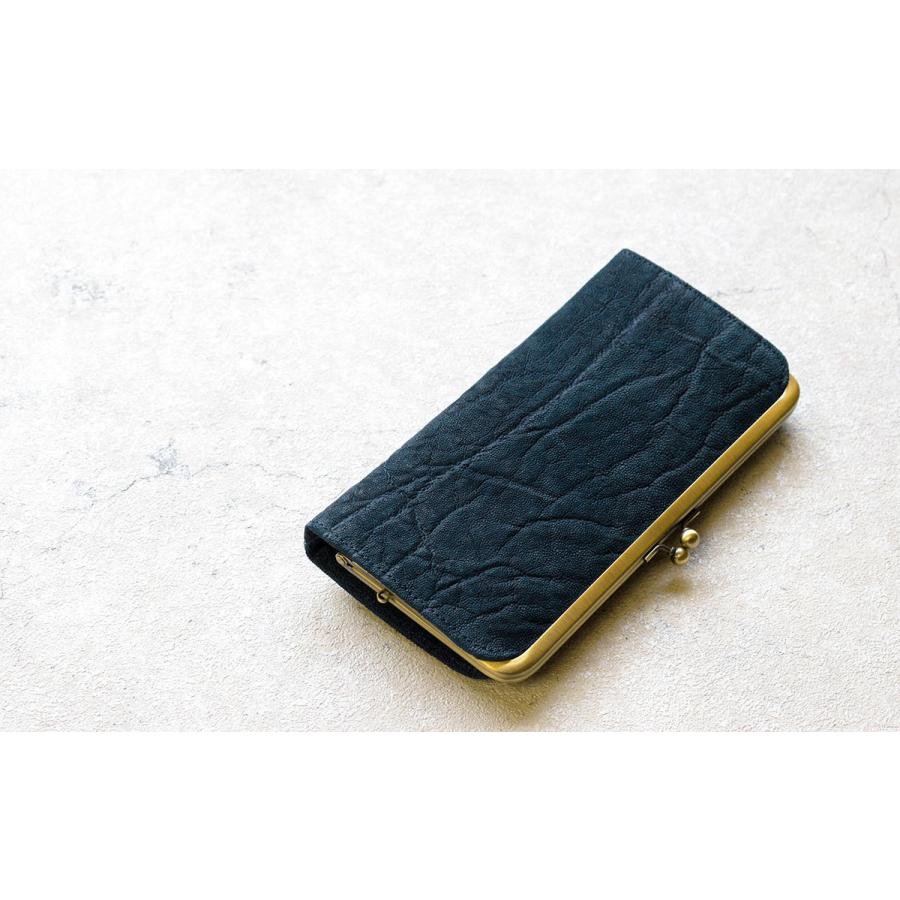 エレファントレザー 象革 がま口長財布 ZOO ズー メンズ zlw-100
