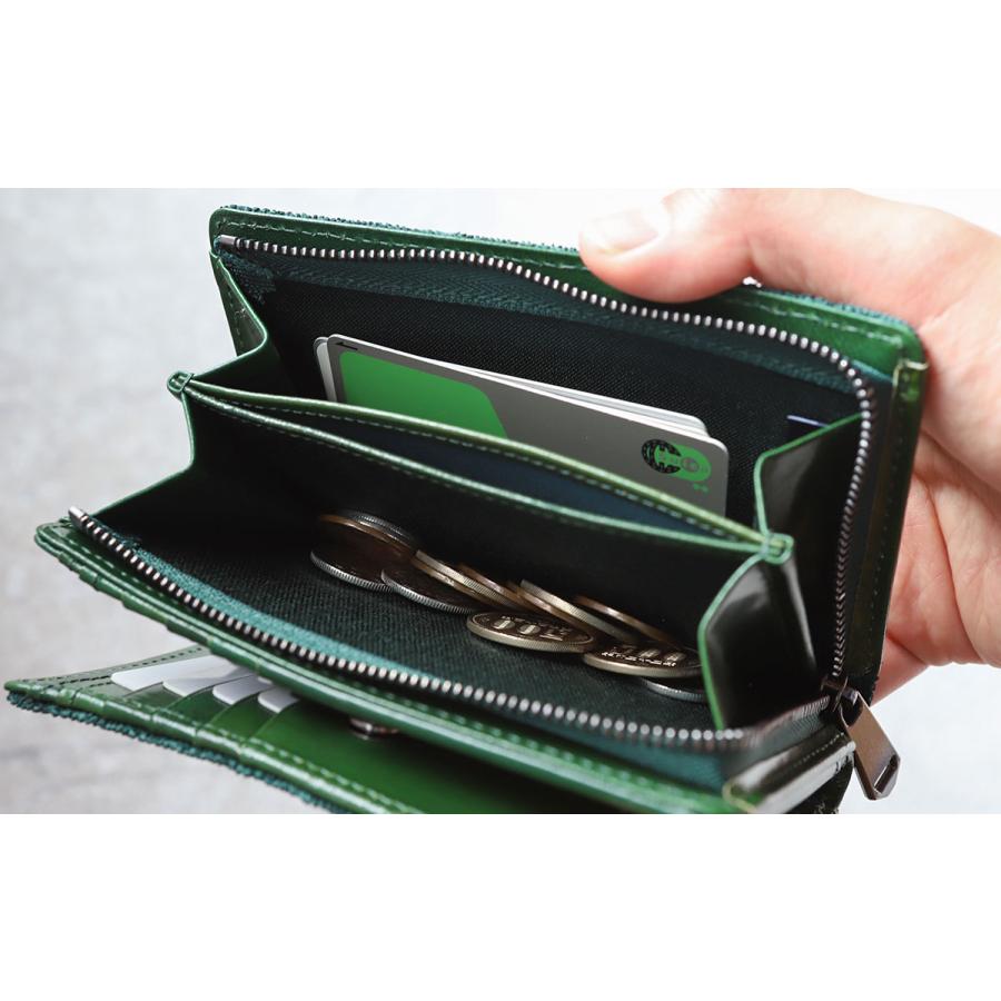 エレファントレザー 象革 メンズ 二つ折り財布 ミドルウォレット エレファントレザー 象革 メンズ 二つ折り財布 ミドルウォレット