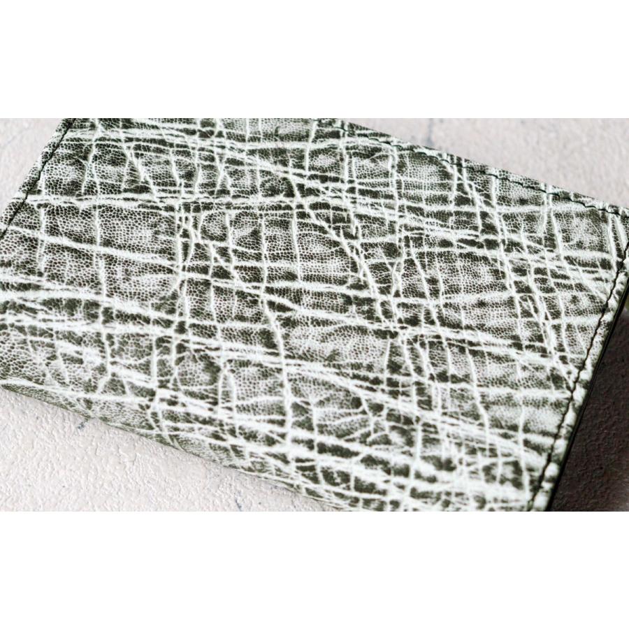 エレファントレザー 象革 メンズ 二つ折り財布 ミドルウォレット ZOO ズー zmw-029 ディンゴミディアムウォレット9 ブラッククラッシュ : かばんと財布の店アリスタ - 通販 ...