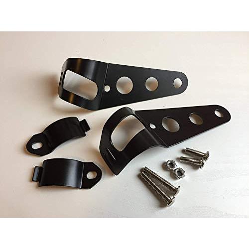 Karun 汎用 バイク ヘッドライトステー フロントフォーク取付 ヘッドライト ステー : Ariys shop - 通販 - Yahoo!ショッピング