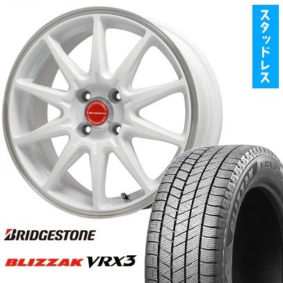 195/60R17 スタッドレスタイヤ ホイール4本セット ライズ/ロッキー（ガソリン） BRIDGESTONE ブリザック VRX3 ...