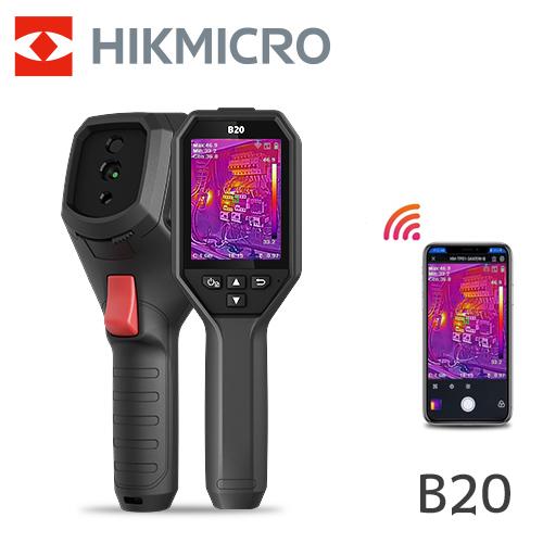 HIKMICRO B20 ハンディ サーモグラフィー カメラ HIK-B20 ハイクマイクロ サーマルカメラ 256 x 192 画素の赤外線熱画像 2MP可視光カメラ、WI-FI機能 ...