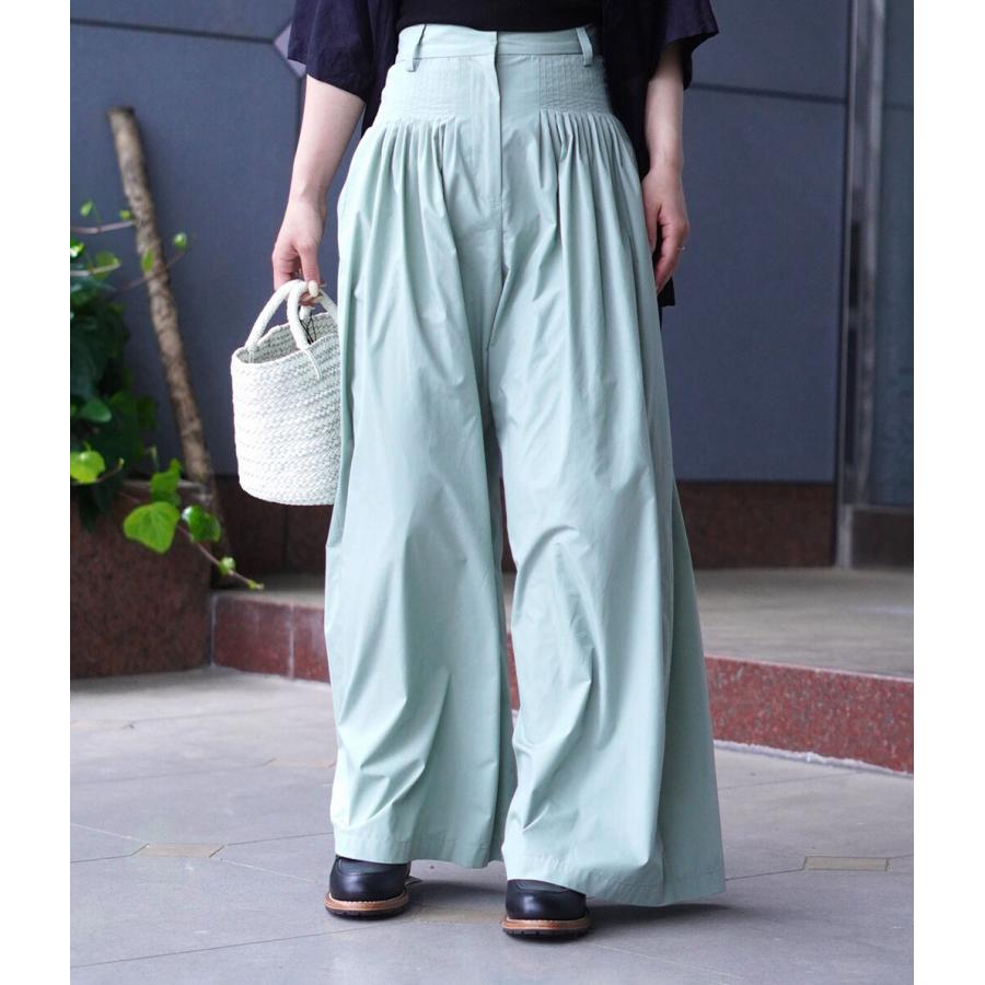 CLANE / クラネ : 【レディース】TUCK DESIGN WIDE PANTS 全2色 CLANE / クラネ : 【レディース】TUCK DESIGN WIDE PANTS 全2色