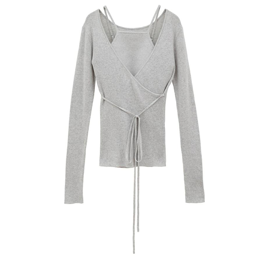 【P10倍】CLANE / クラネ ： 【レディース】CAMISOLE SET CACHECOEUR KNIT TOPS ： 18106-2022 : 18106-2022 : ARKnets ...