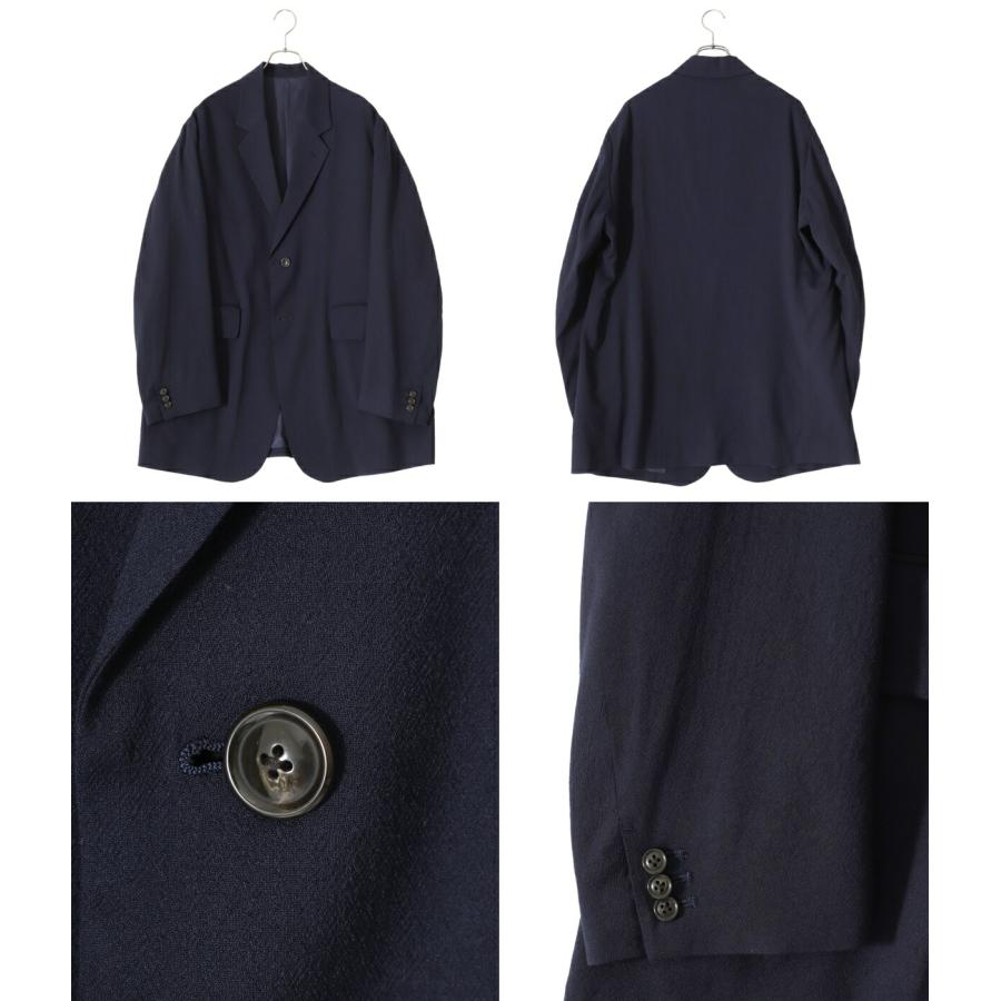 URU 【25%OFF】URU / ウル : WOOL RAYON SILK - 2 BUTTON URU 【25%OFF】URU / ウル : WOOL RAYON SILK - 2 BUTTON