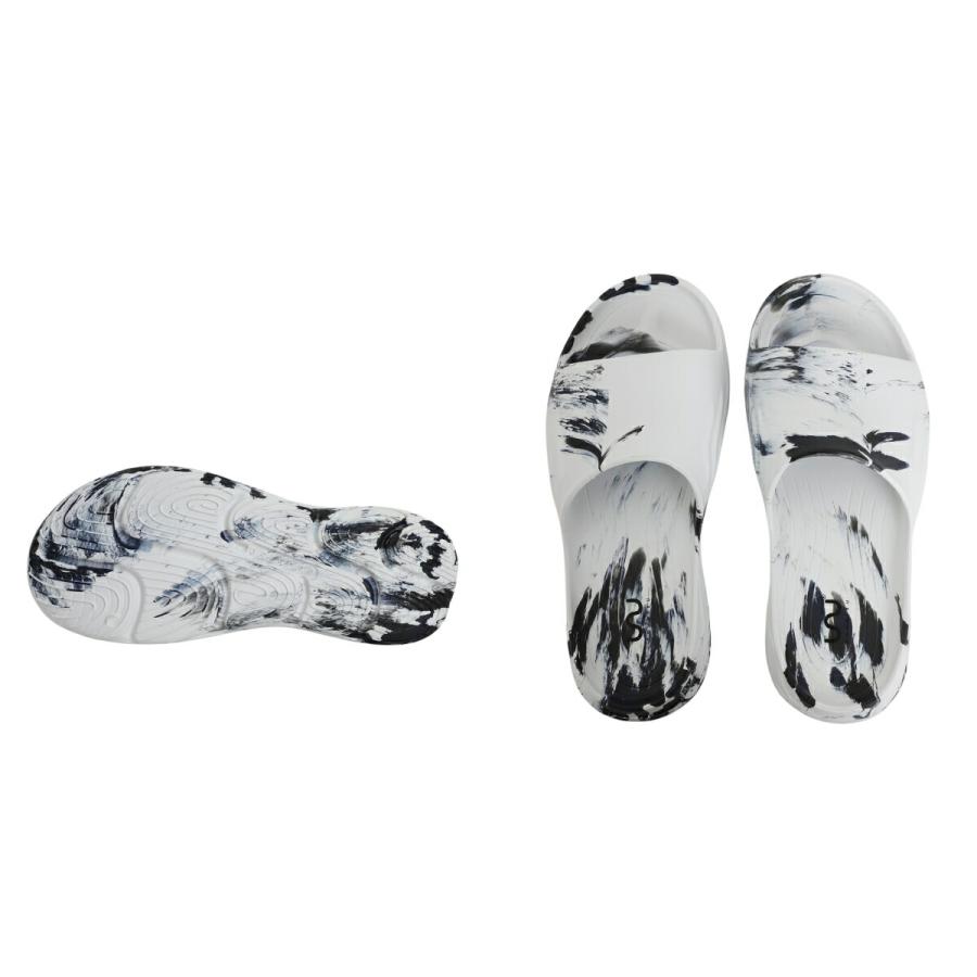 doubleu / ダブリュー ： ULTRA SPORTY SLIDE MARBLE MEN - WHT+BLUE BLK 25-W8-MEN-MBL-WHBL : ARKnets - 通販 ...